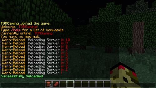 Overview - Warn Reload - Bukkit Plugins - Projects - Bukkit