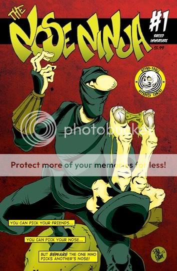 Nose Ninja | Hypno-Skull Comics